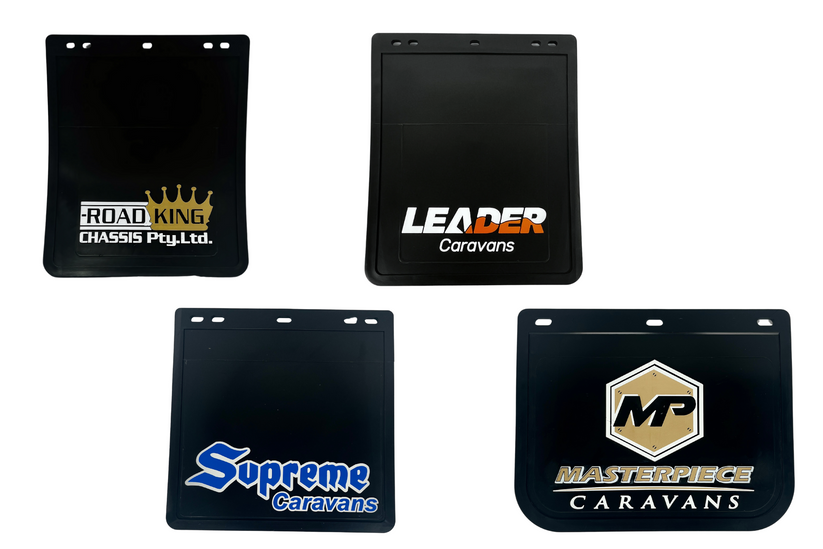 Caravan Mud Flap set - Heavy Duty Caravan Trailer Mudflap Set ...